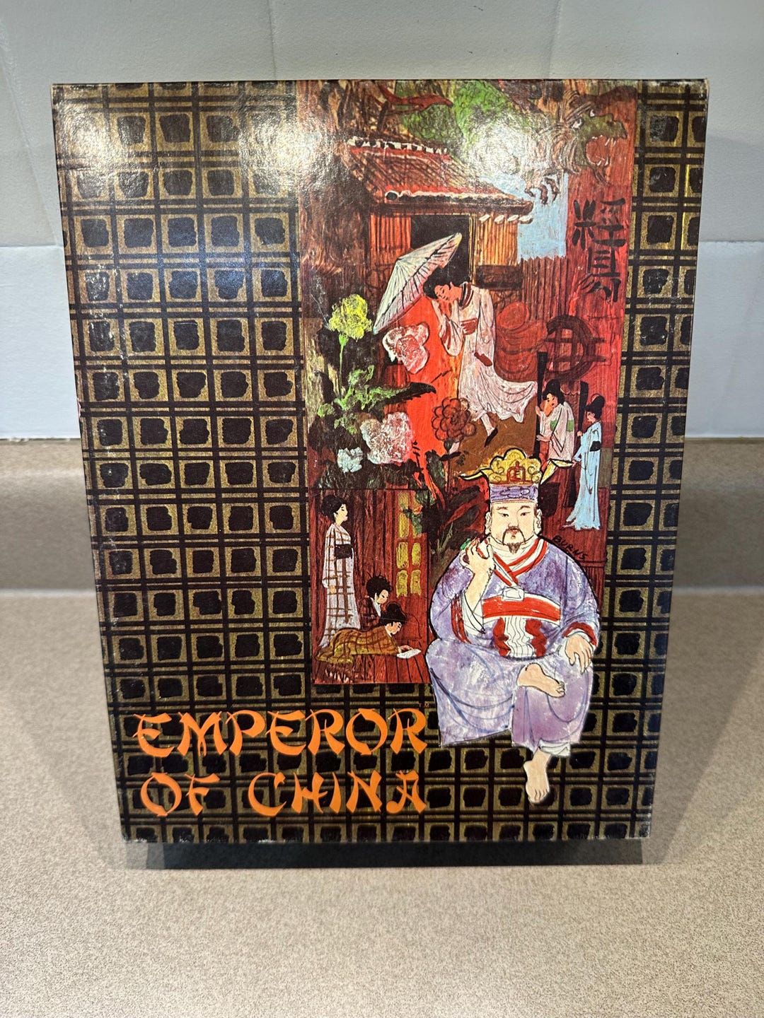 Vintage 1972 Emperor of China Board Game - Etsy