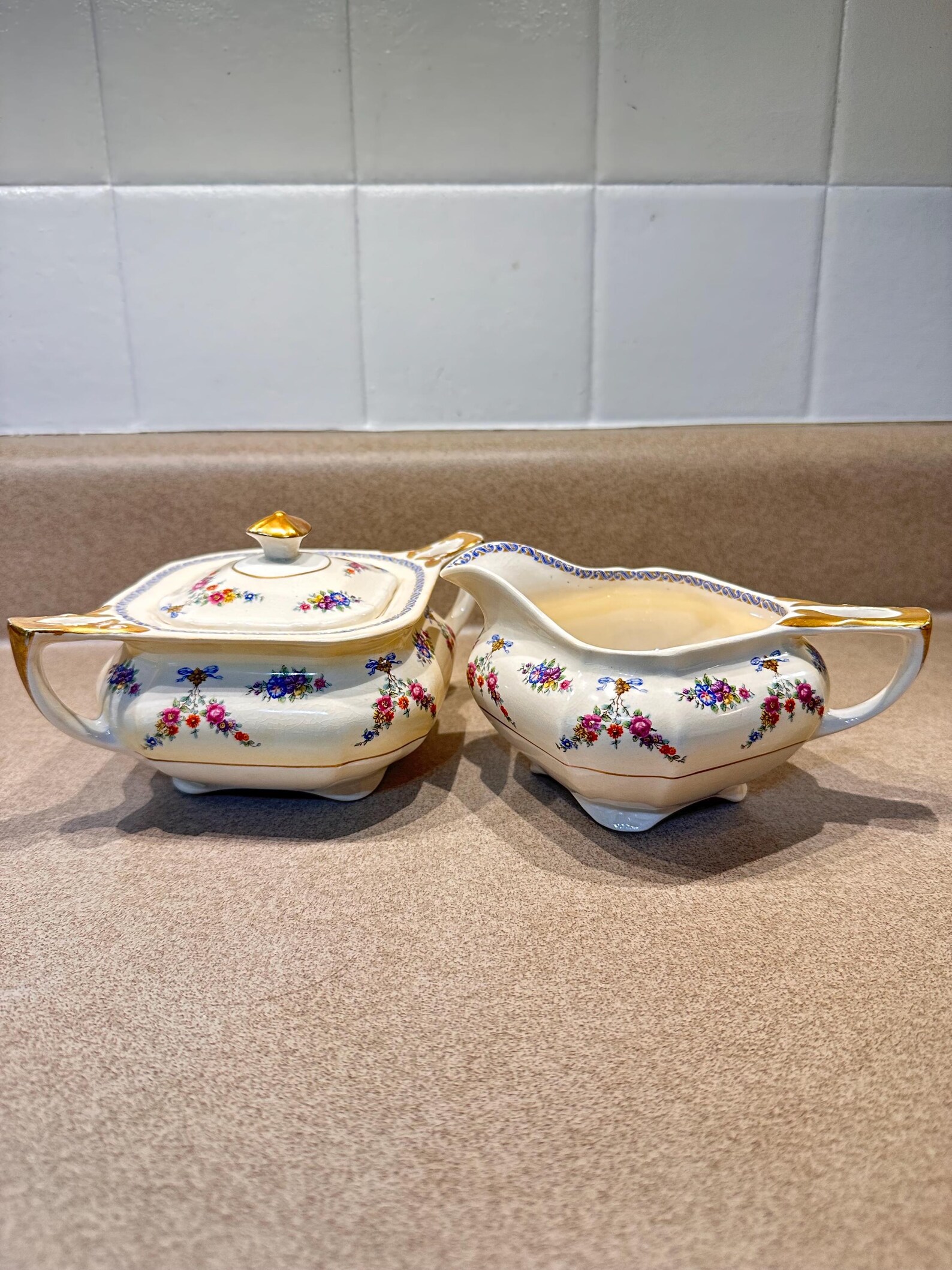 Vintage Taylor Smith & Taylor Paramount Ivory China Set - Etsy