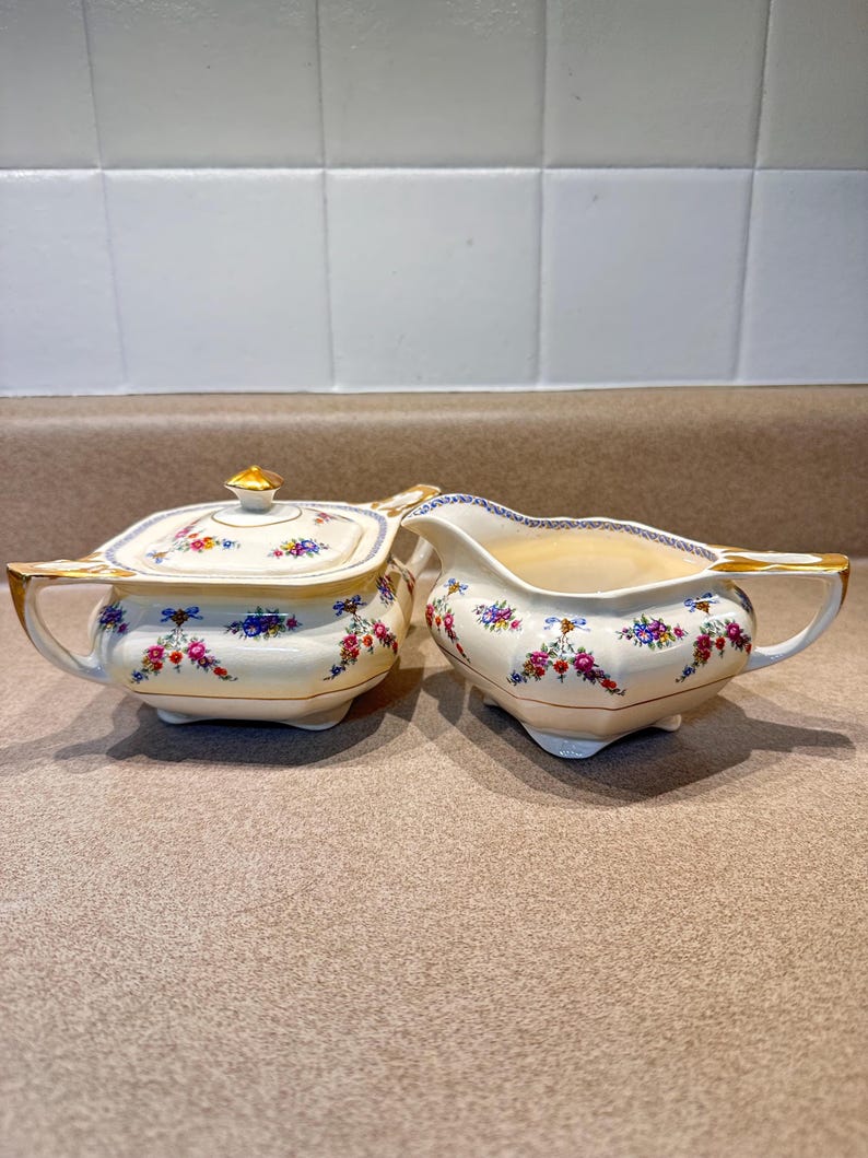 Vintage Taylor Smith & Taylor Paramount Ivory China Set - Etsy