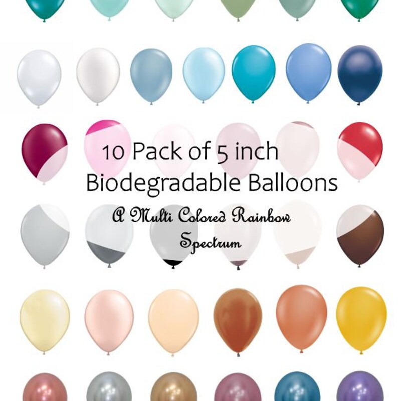 5 Inch Balloons - Etsy