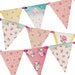 Shabby Chic Floral Banner - Etsy