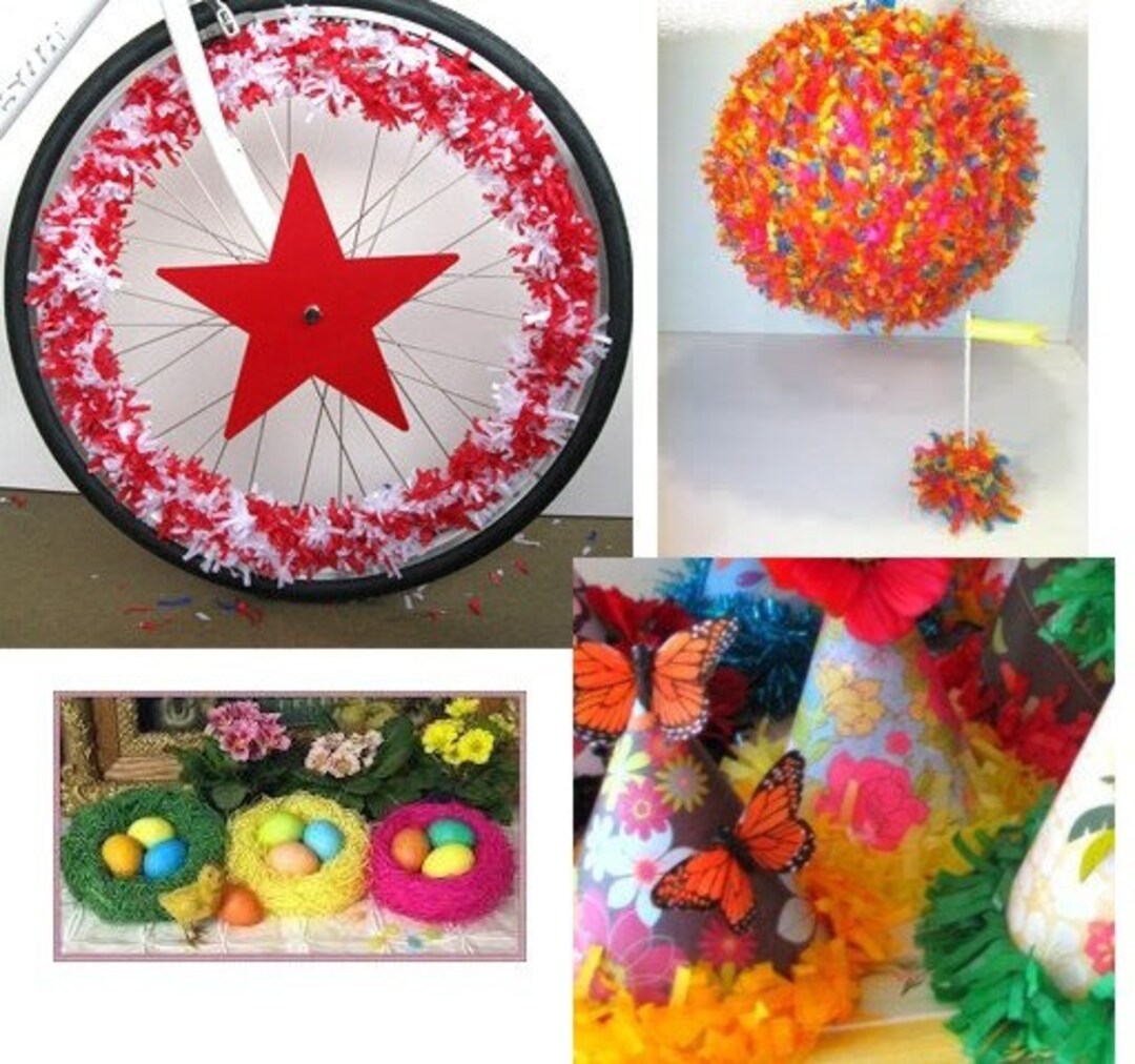 Tissue Fringe Garland Festoon 25 Feet - Etsy