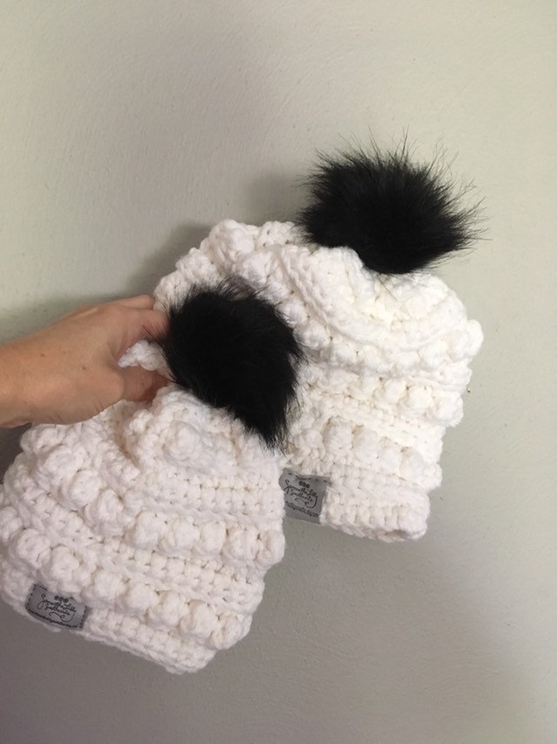 Mom and Me Set, Toboggan, Bobble, Slouch, Toboggan Set, Toboggan for ...
