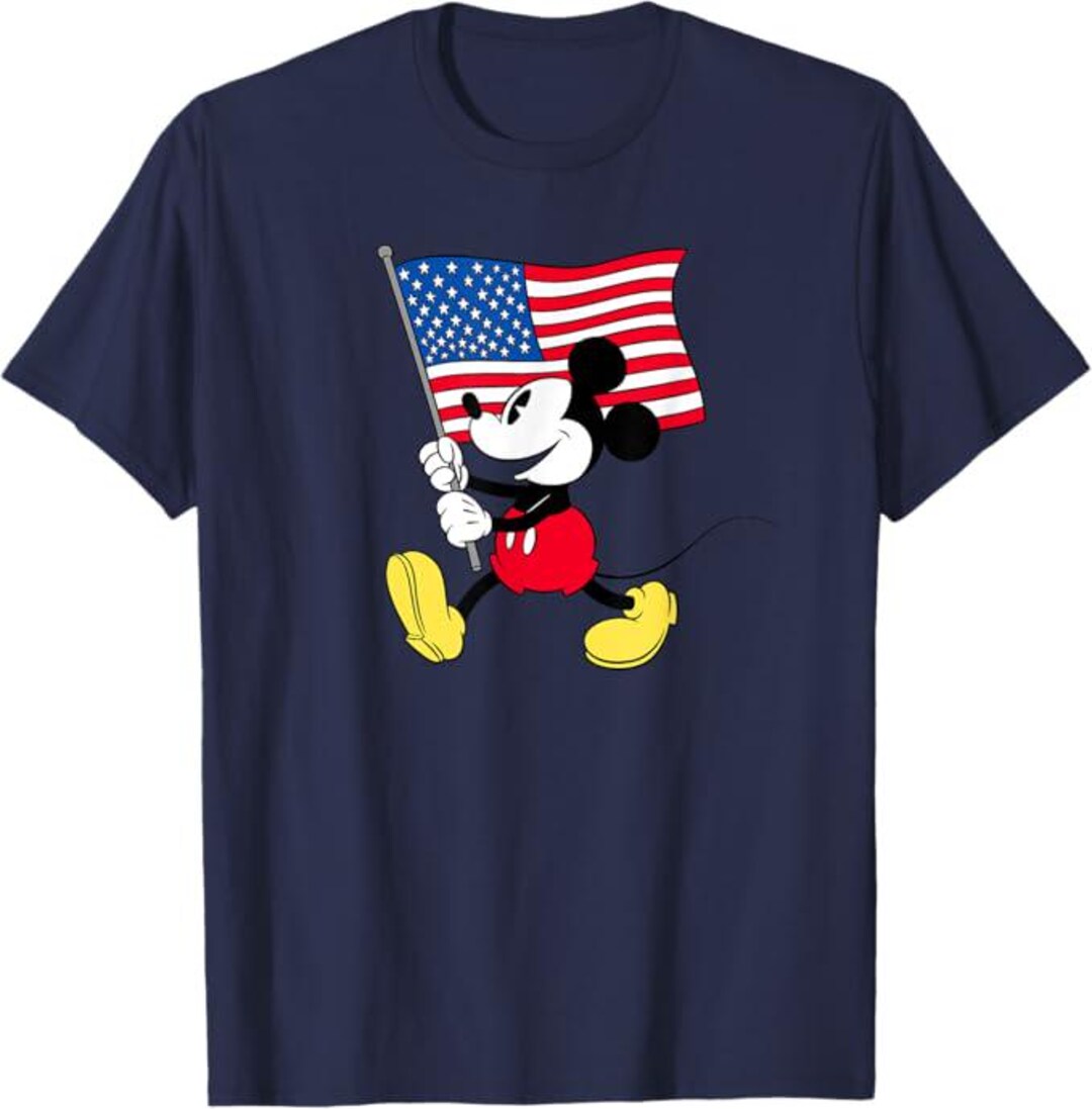 Mickey Mouse USA Flag PNG - Patriotic Snoopy Lovers Design for ...