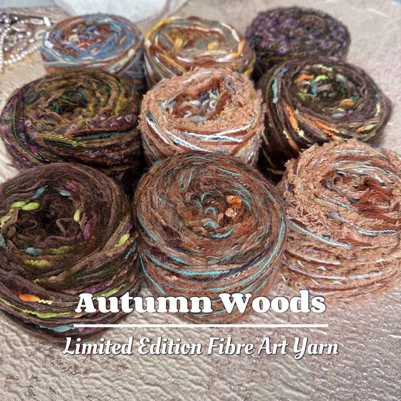 Mixed Fiber Novelty Yarn - Etsy UK
