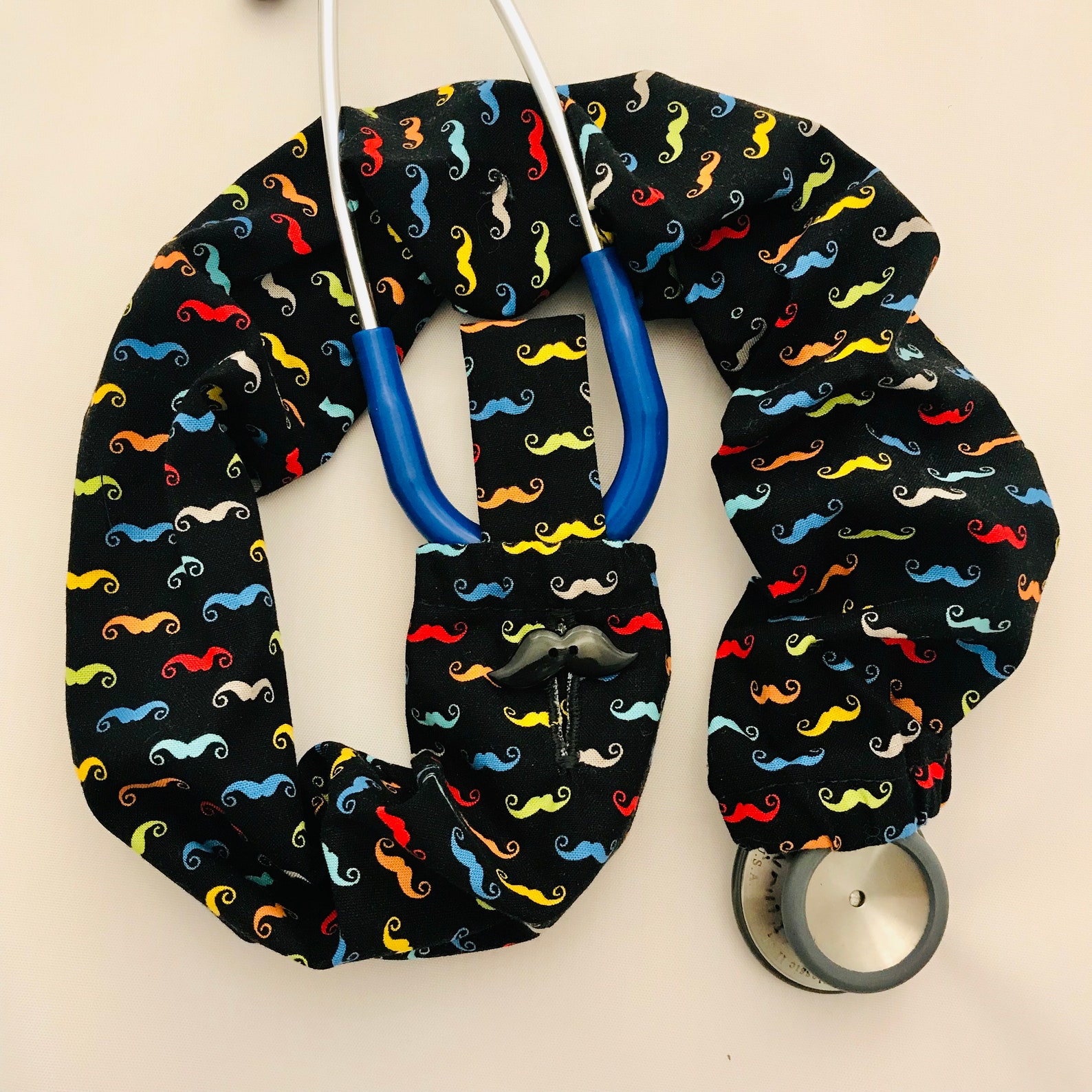 Stethoscope Cover, Moustache, Nurse Gift , Nurse, Medical, Accessory ...