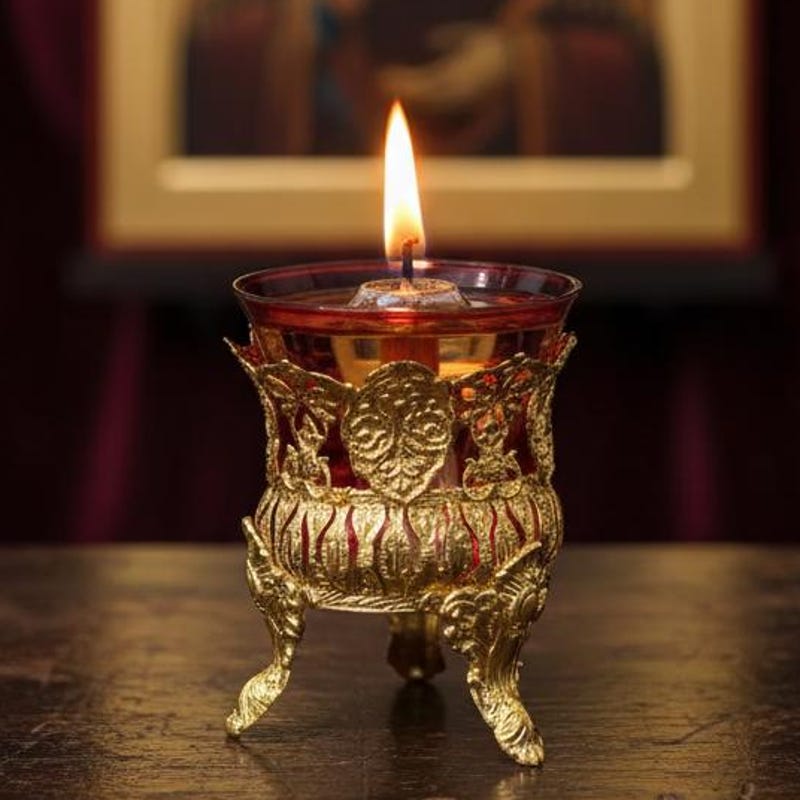 Glass for Lamp Orthodox - Etsy