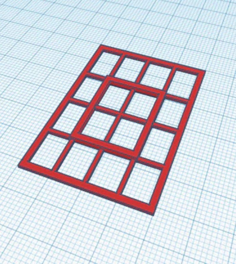 1:12 Scale Warehouse Windows .stl File - Etsy