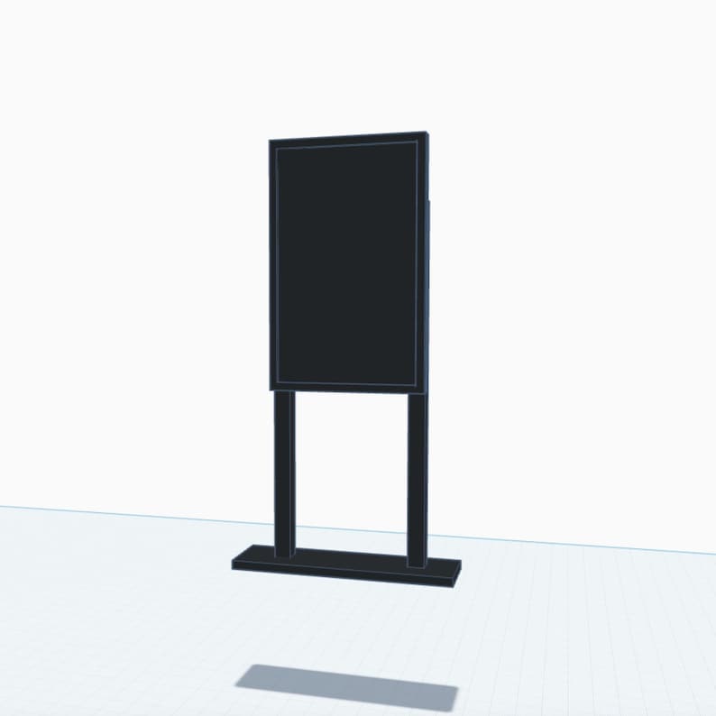 1:12 Scale Movie Theatre Poster Display - Etsy