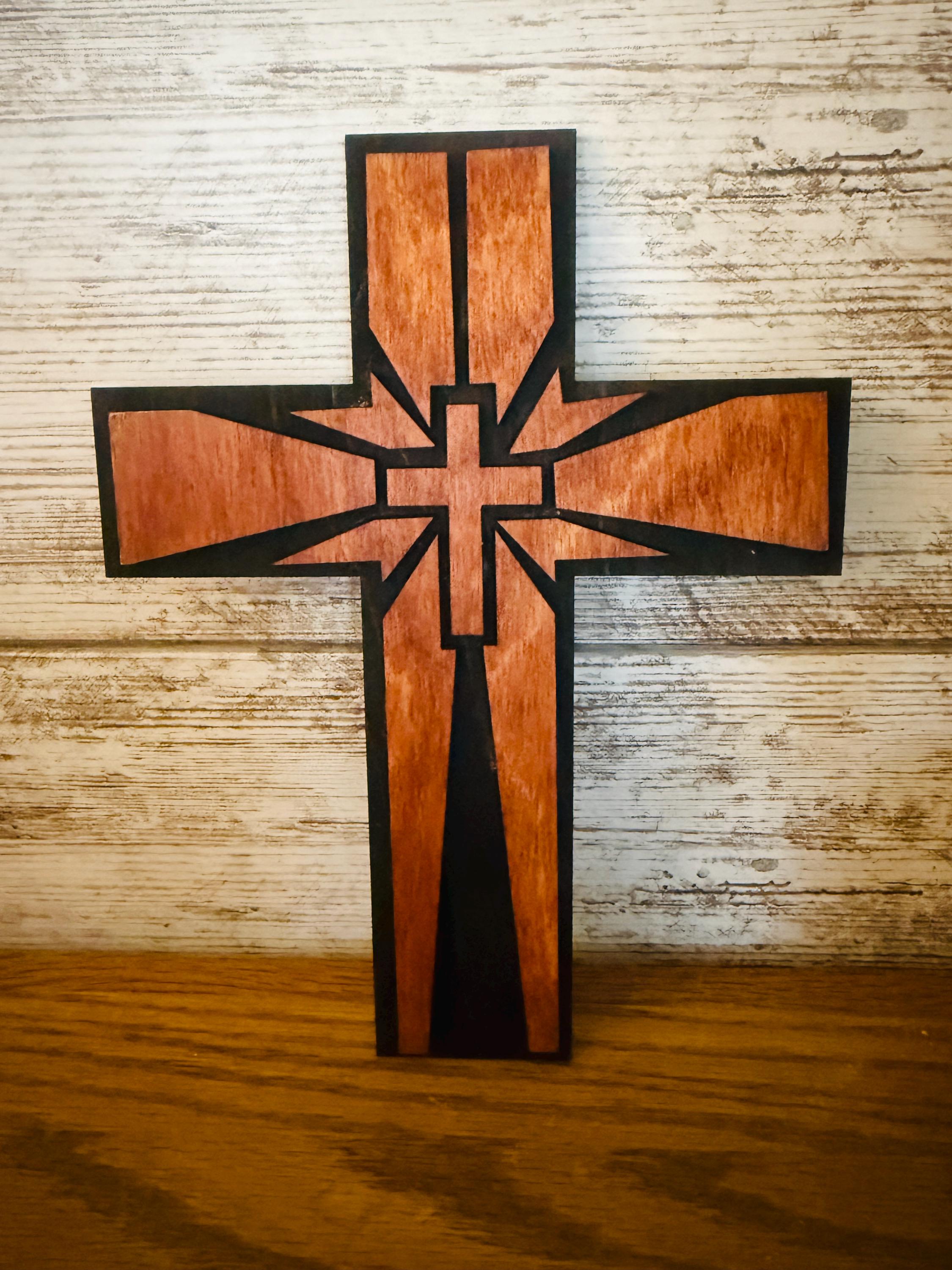 Layered Wood Cross Custom Made, Personalized Engraving Available ...