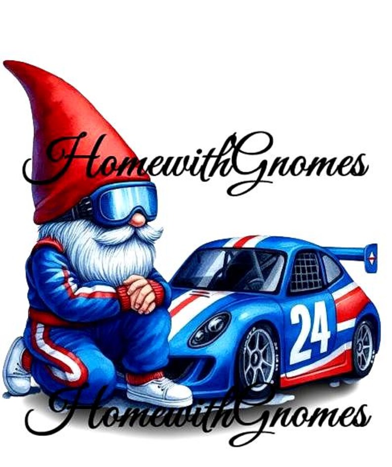 Racing Gnome Clipart Bundle – 100 Race Car Pngs (digital Download) - Etsy