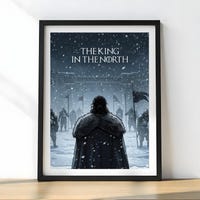 GAME OF THRONES Inspired, Poster, Jon Snow, Ygritte, You Know Nothing ...