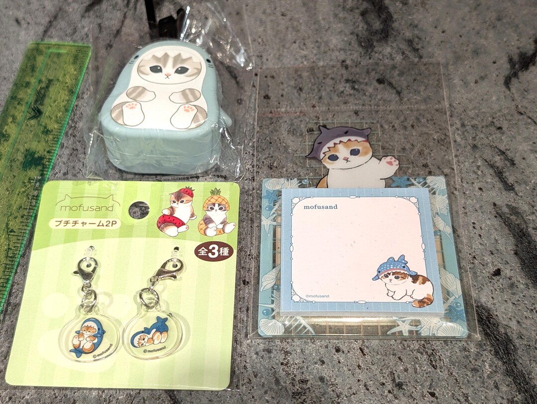 Mofusand Shark Meow Samenyan Cat Shark Costume - Bundle - Etsy