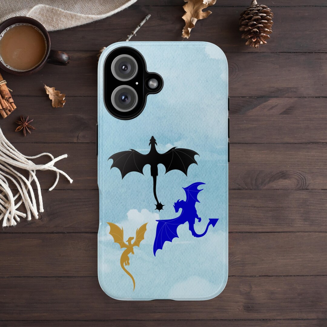 Tairn, Sgaeyl, Andarna Inspired Phone Case | Dragon Design | Iphone ...
