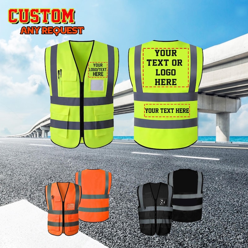 Work Vests to Customize - Etsy