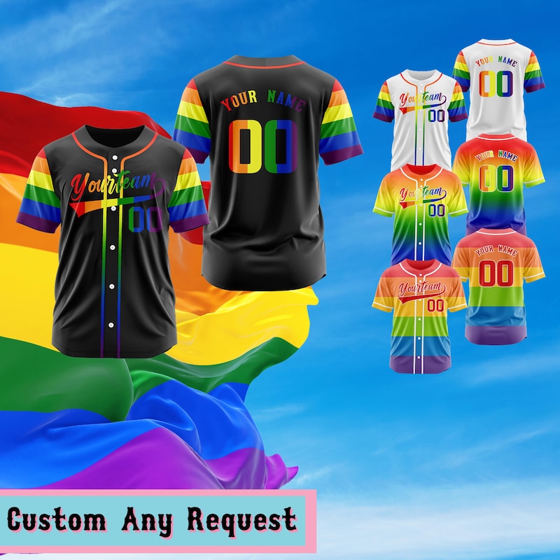 Lgbtq Sports Team Jersey - Etsy