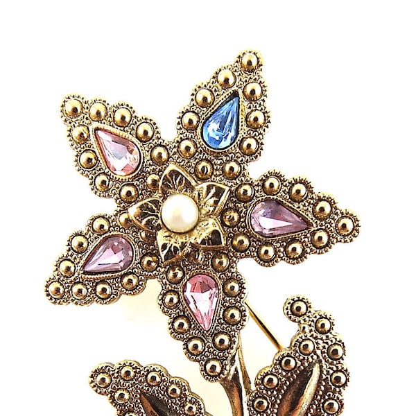 Multi Colored Brooch - Etsy