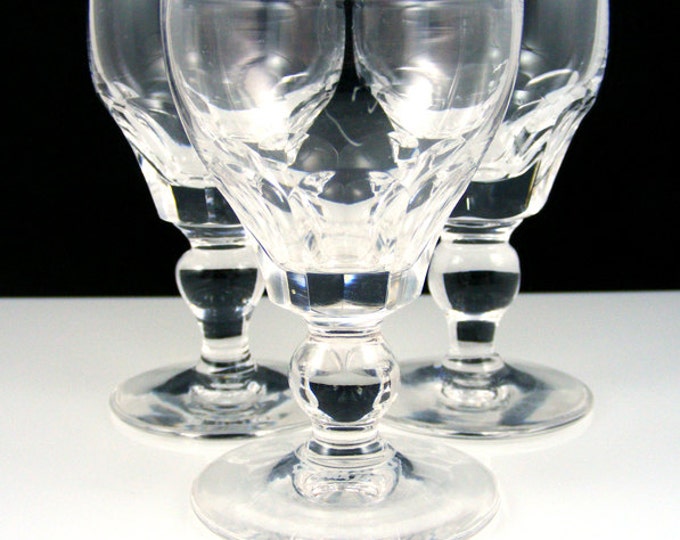 Crystal Cordials Stuart of England Aperitif Glasses Vintage | Etsy