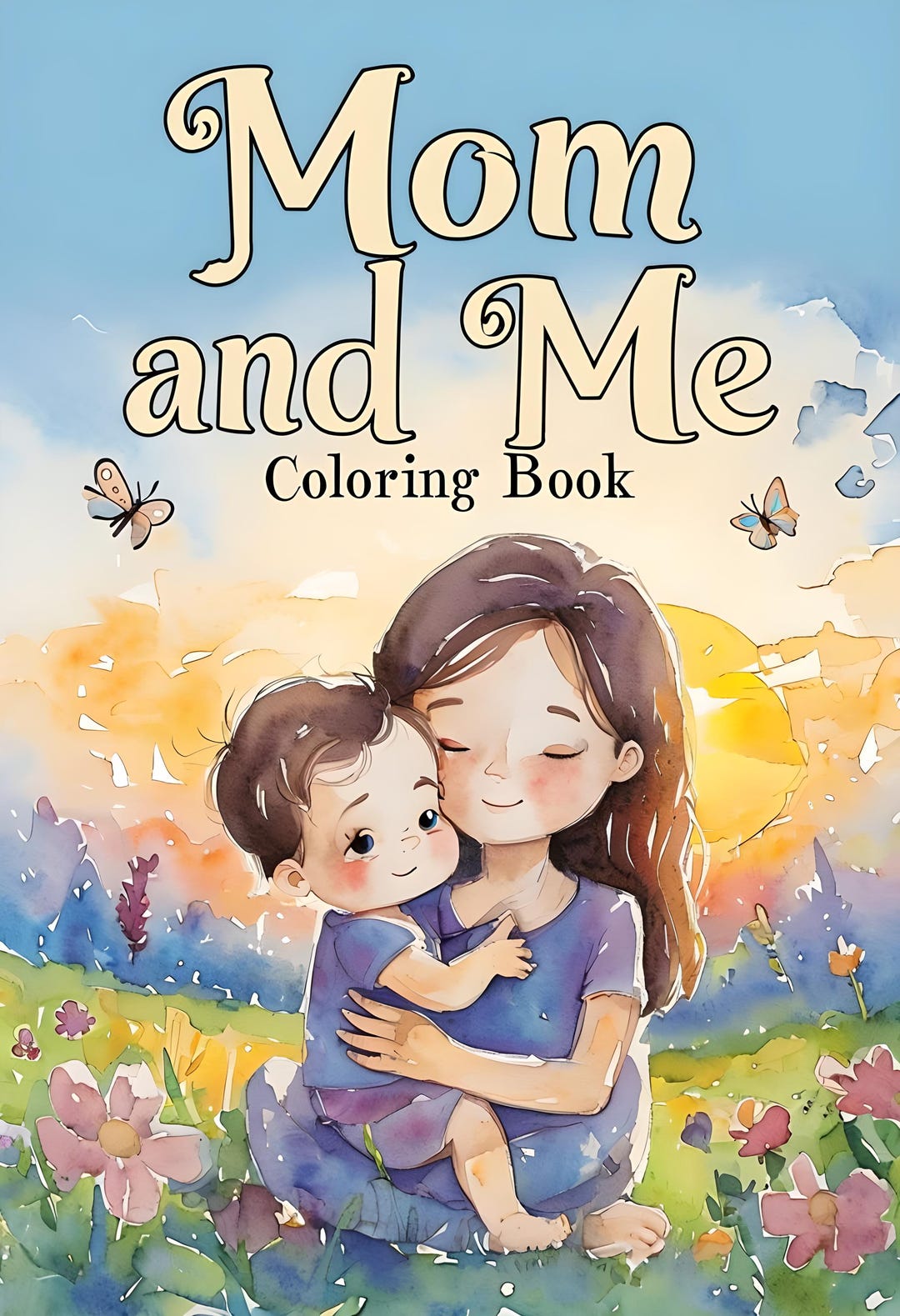 A Mother's Day Digital Busy Book, Mother's Day Alphabet Coloring Book ...