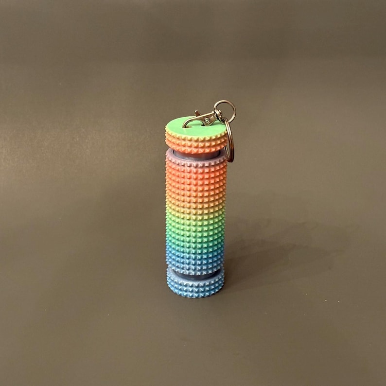 Pokey Spikey Fidget Clicker: Mechanical Keyboard Keychain - Stress ...