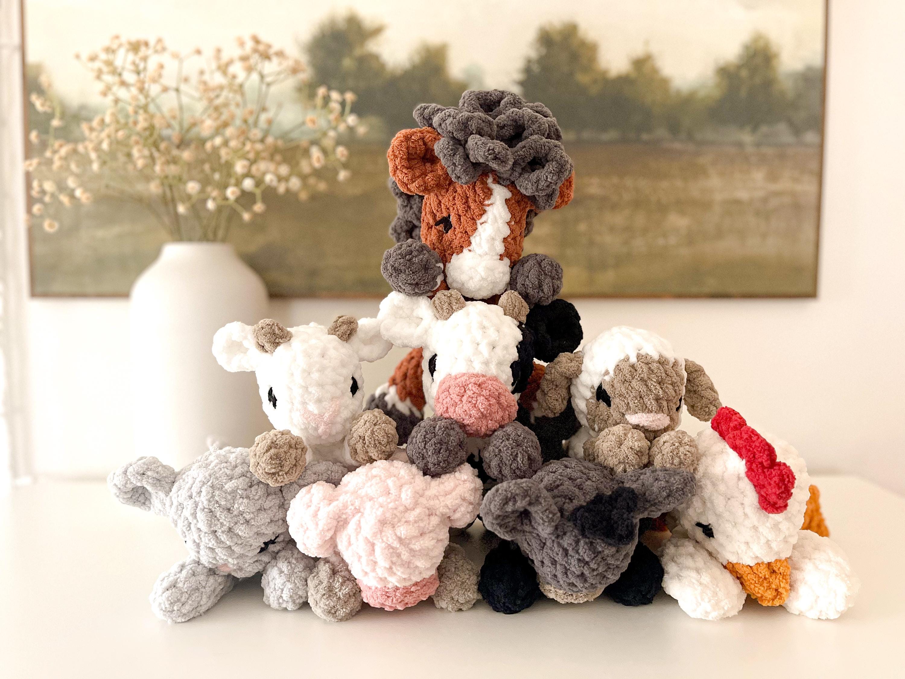 Crochet Phoebe the Pig Amigurumi Pattern (PDF Pattern) - Etsy