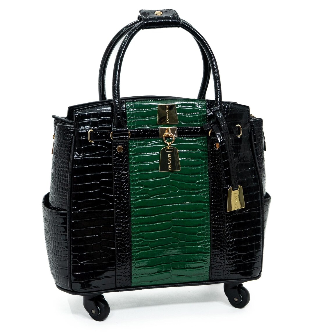 Rolling Briefcase Bag for Business Women With Wheels and Laptop Bag - Etsy