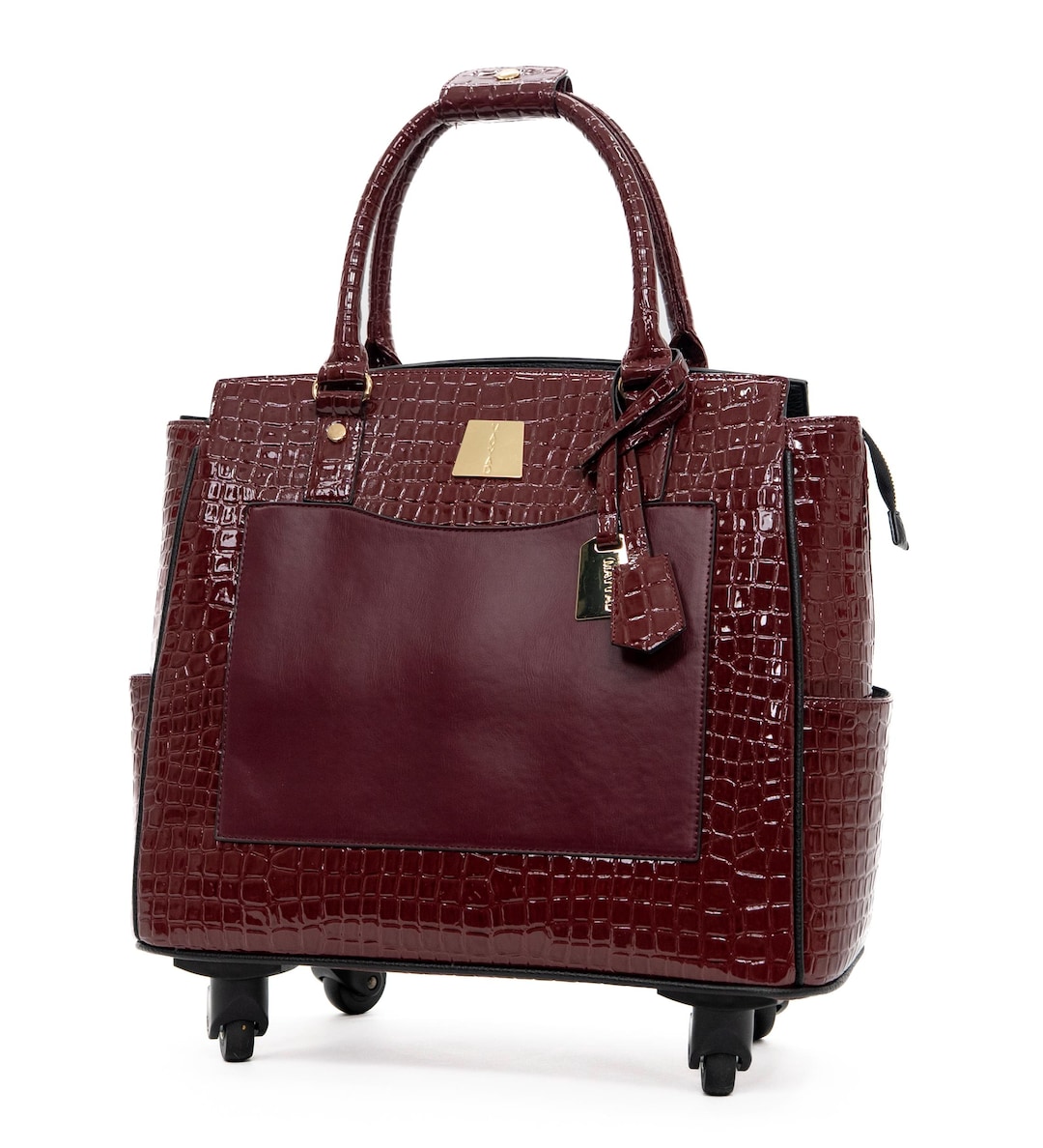 Rolling Briefcase for Women With Laptop Bag and Wheels - Etsy