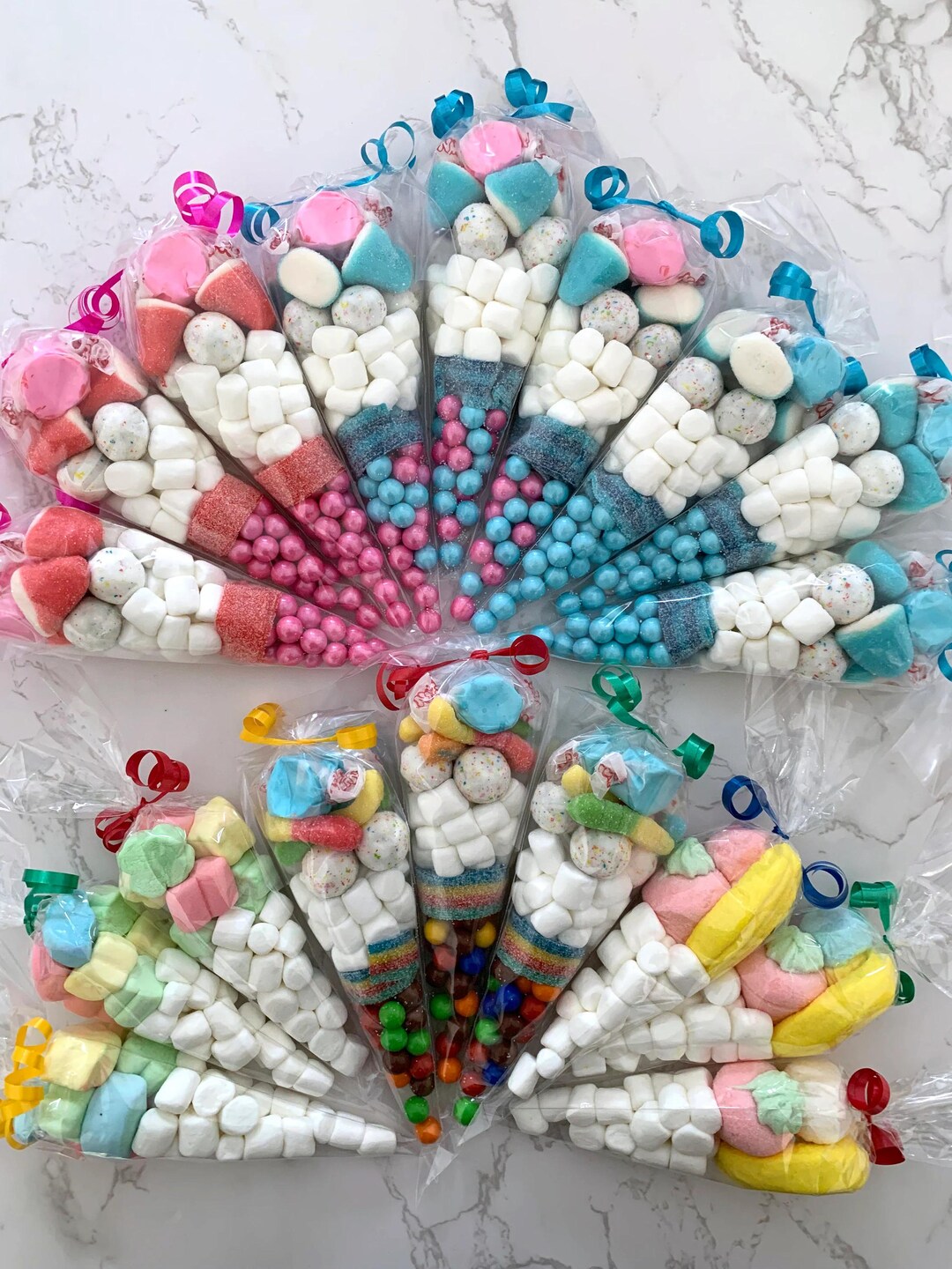 Set of 5 Candy Favors, Personalized Label Sticker, Choose Your Theme ...