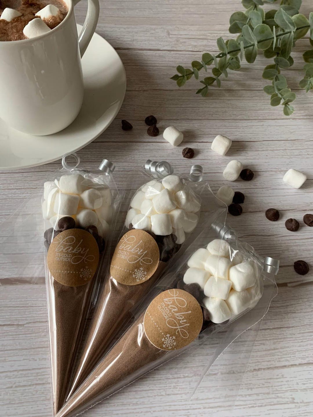 Baby Shower Hot Chocolate Cones, Oh Baby Theme, It's A Boy, Party ...