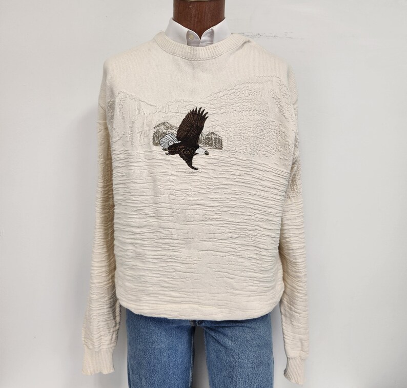 Vintage 1970's 80's All Cottom Ivory With - Etsy