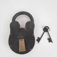 Vintage U.S. Mail Brass Padlock ~ Old Brass Padlock ~ US Mail Brass ...