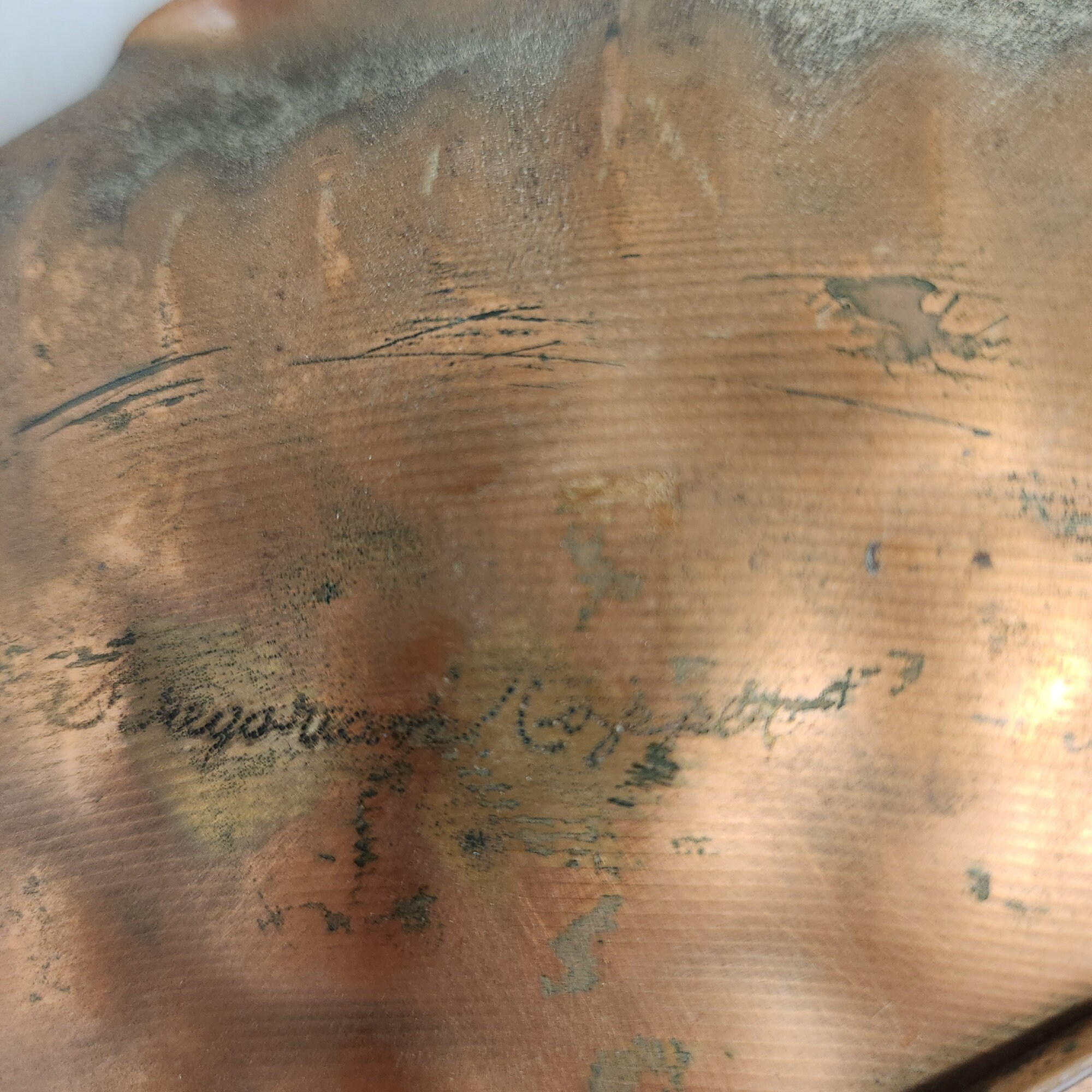 Vintage 1950's Mid Century Gregorian Copper Fruit Embossed Wall Hanging ...