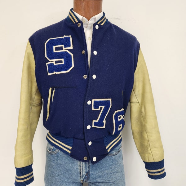 Vintage Letterman Jacket - Etsy