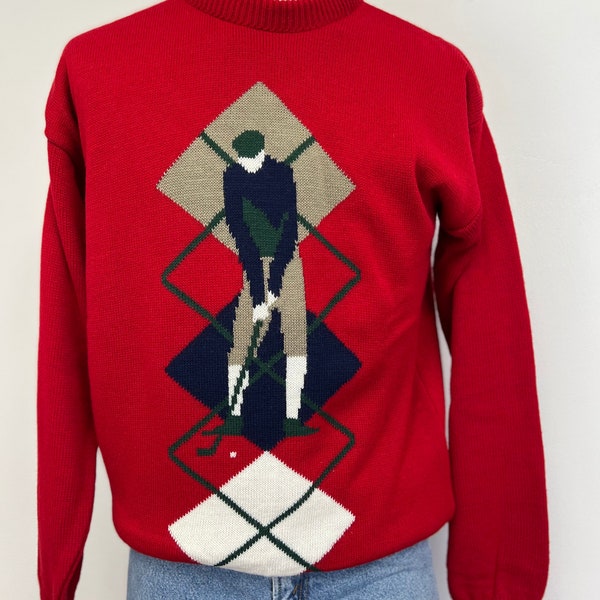 Golf Sweater - Etsy