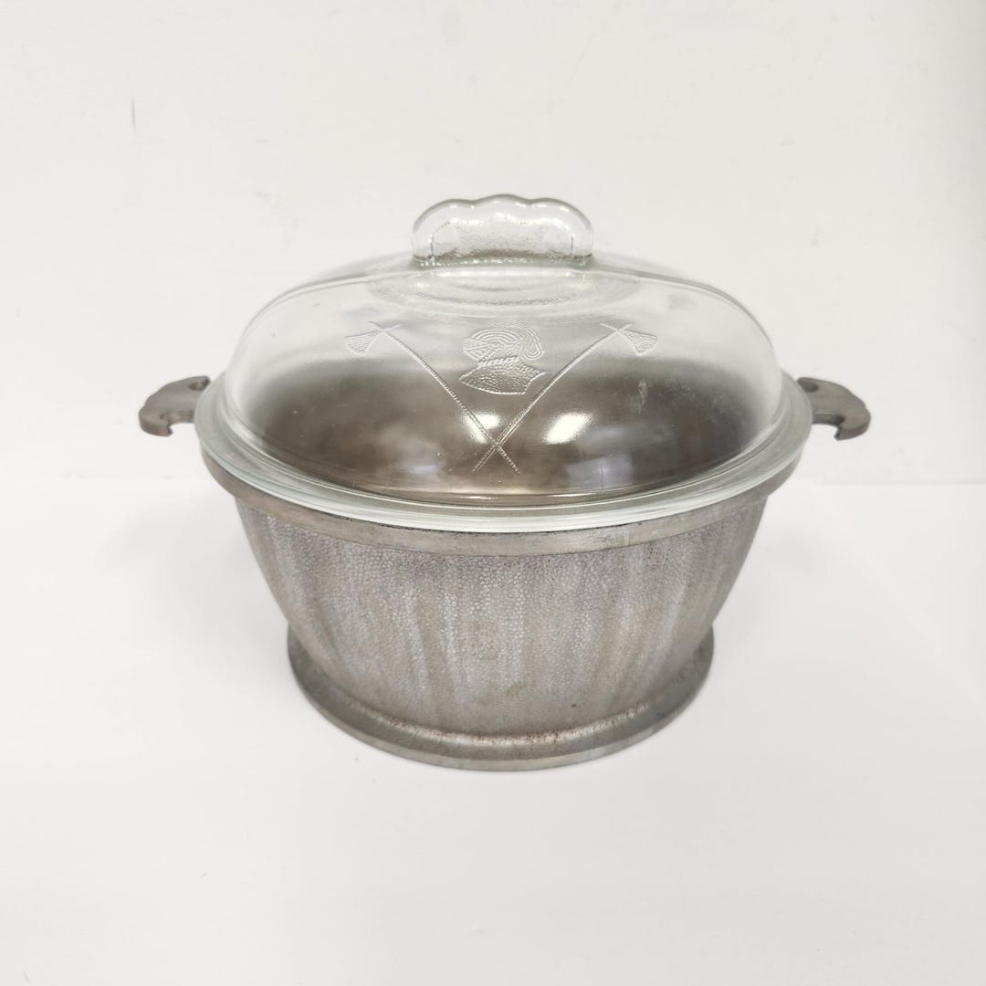Vintage Guardian Ware Service 1 1/2 Quart Cooking Pot With Glass Lid - Etsy