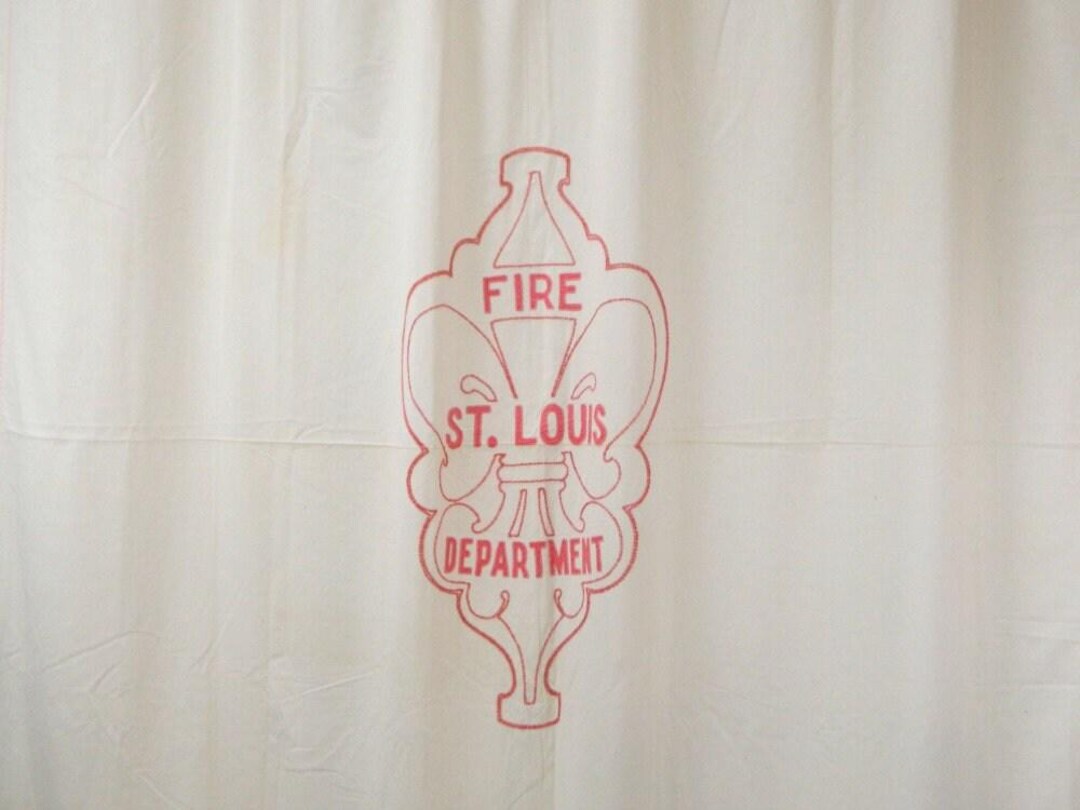 Vintage Funeral Pall - Mortcloth ... St. Louis Fire Department ...