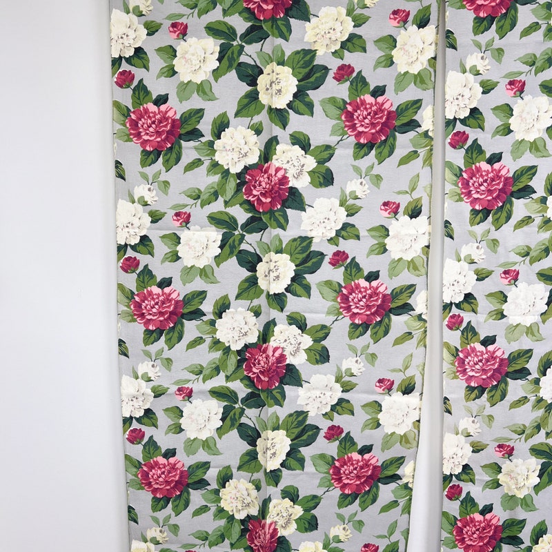 Barkcloth Curtains - Etsy