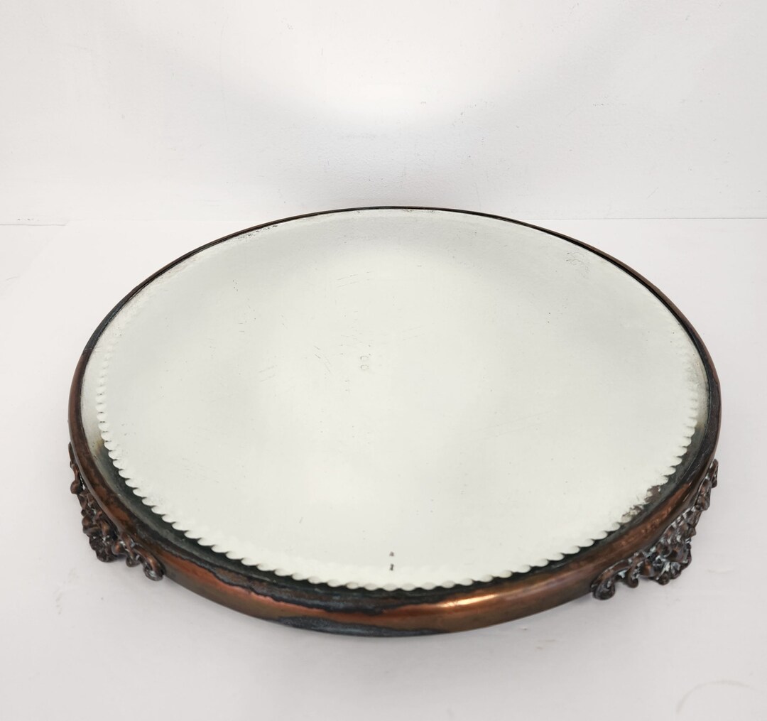 Vintage Late 1800's Victorian Plateau Tabletop Copper - Etsy
