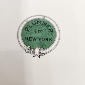 Vintage 1970's Plummer Ltd 14 Inch Round Christmas Tree Platter - Tray ...
