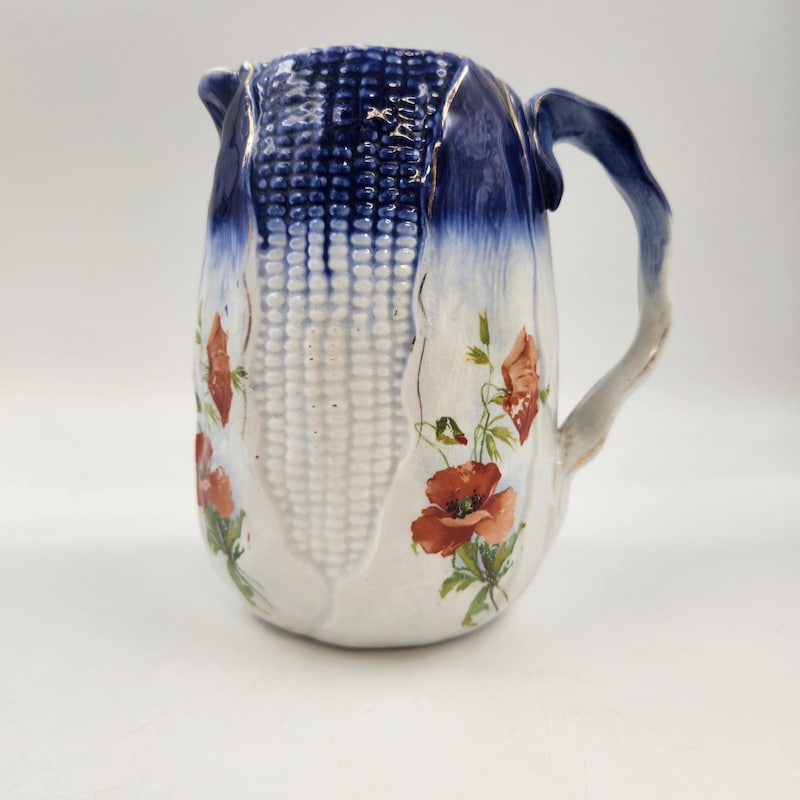 Flow Blue Pitcher - Etsy