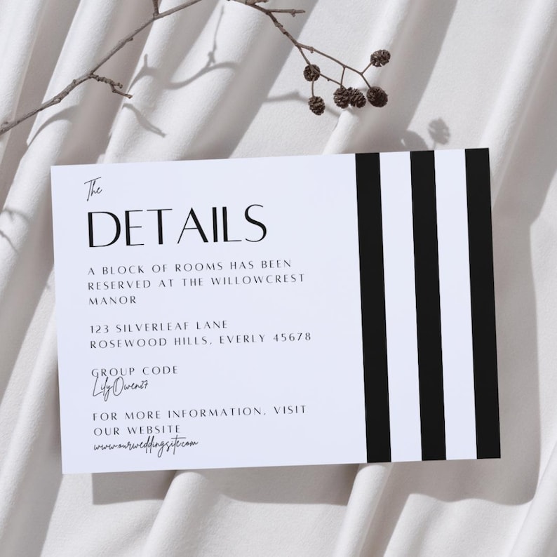 Gold Confetti Wedding Invitation Suite: Elegant Digital Templates (QR ...