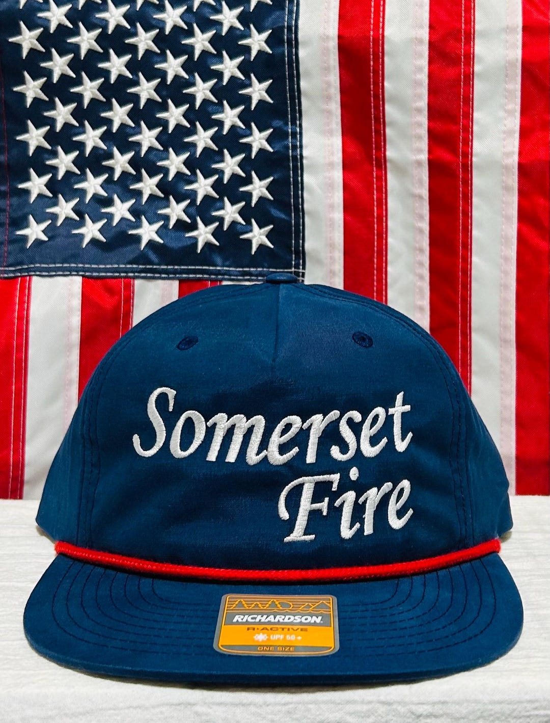 Custom Embroidered Firefighter Hat: Personalized Fire Department - Etsy