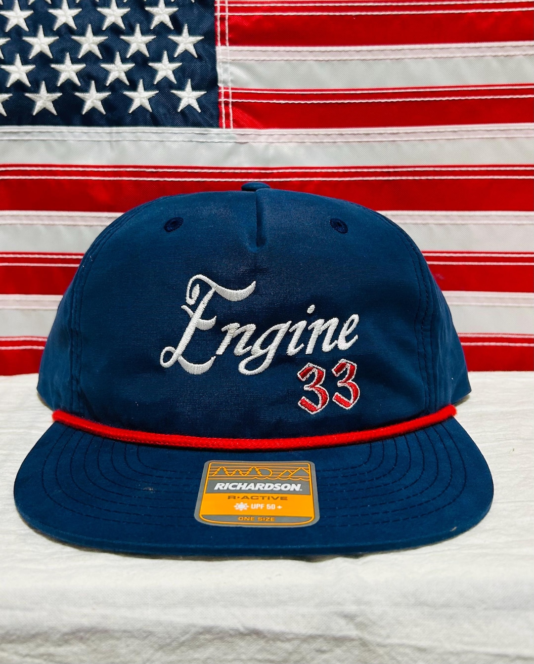 Personalized Firefighter Hat: Custom Unit Number & Thread Colors - Etsy