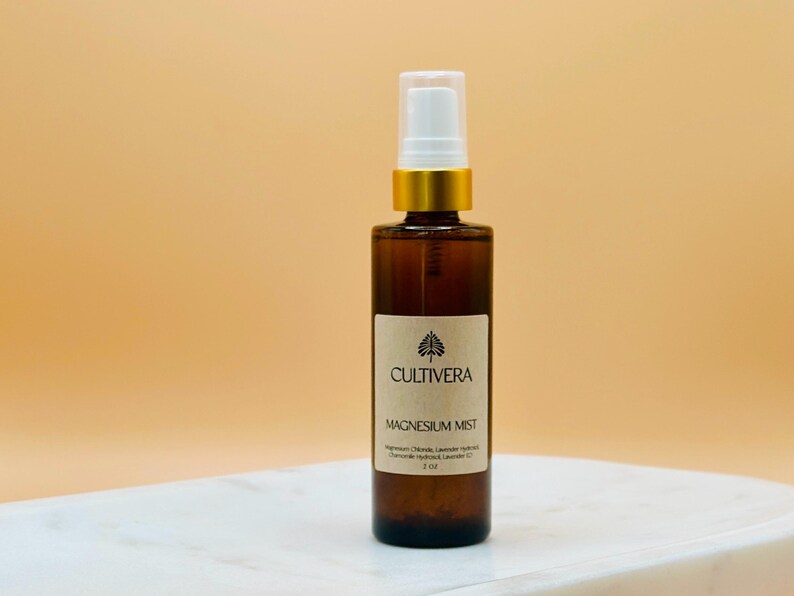 Magnesium Mist Spray for Stress Relief, Sleep Support & Muscle Recovery ...