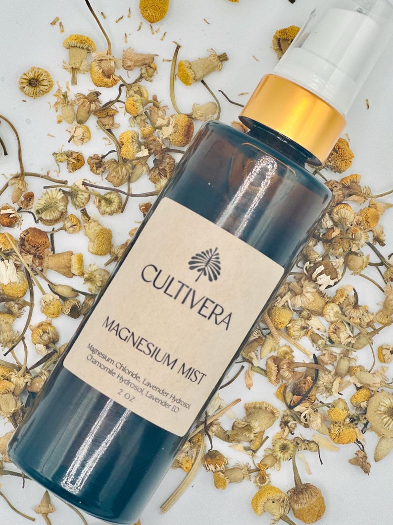 Magnesium Mist Spray for Stress Relief, Sleep Support & Muscle Recovery ...