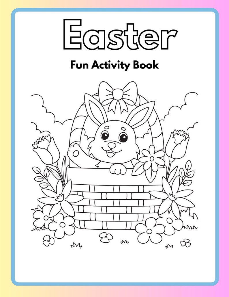 Printable Easter Worksheet for Kids – Fun Easter Activity Pages ...