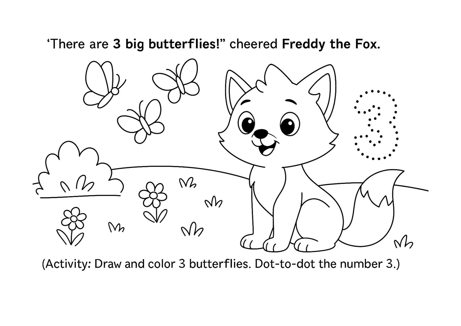 Counting in the Forest – Preschool Number Storybook & Activity Pages ...