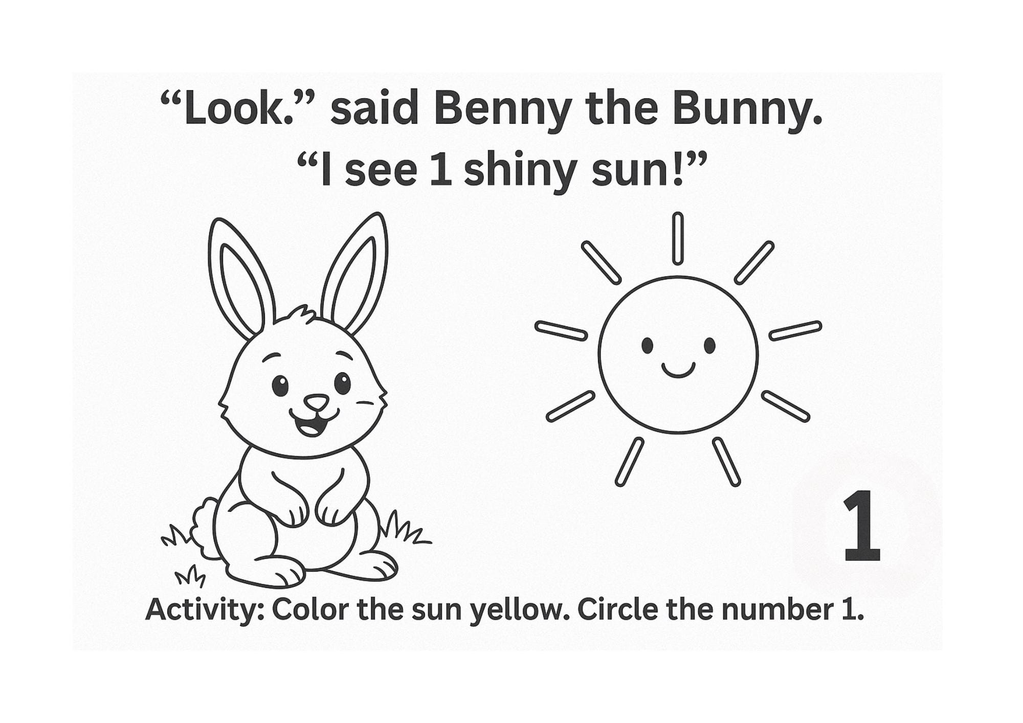 Counting in the Forest – Preschool Number Storybook & Activity Pages ...