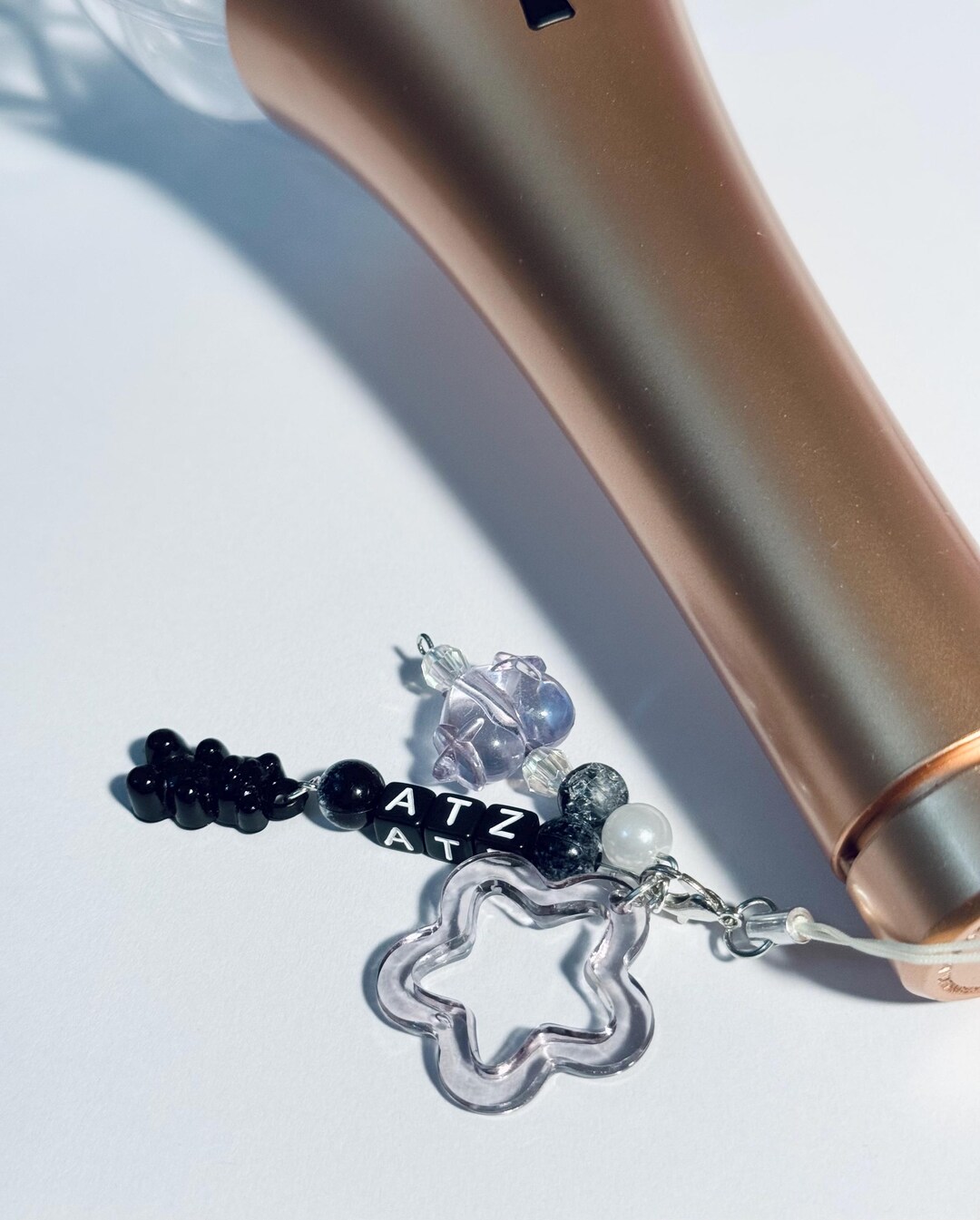 ATEEZ Lightstick Charm | ATINY | Kpop Accessory | LIGHTINY Keychain ...