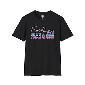 Fake and Gay Shirt - Etsy